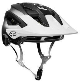 Fox Helm Speedframe Pro - Enduro Helme - black/white