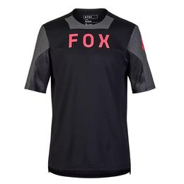 Fox Jersey Defend Taunt - MTB Jerseys kurzarm - black