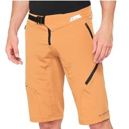 100% Herren Shorts Airmatic - MTB Shorts - caramel