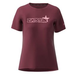 Zimtstern Scriptz Tee Women&rsquo;s - MTB Jerseys kurzarm - Windsor Wine