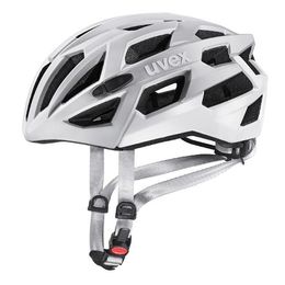 Uvex race 7 - Rennrad & Gravel Helme - silver mat white