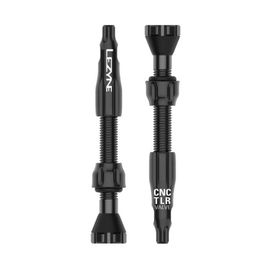 Lezyne Tubeless Ventile CNC 44 mm schwarz - Luftpumpen