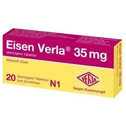 Verla-Pharm Arzneimittel GmbH & Co. KG Eisen Verla 35 mg 20 St