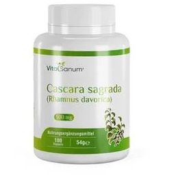 VitaSanum® - Cascara sagrada (Rhamnus davorica) 500 mg 100 Kapseln 100 St