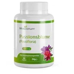 VitaSanum® - Passionsblume (Passiflora) 500 mg 60 Kapseln 60 St