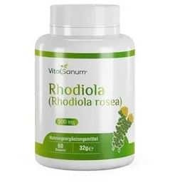 VitaSanum®- Rhodiola (Rhodiola rosea) 500 mg 60 Kapseln 60 St