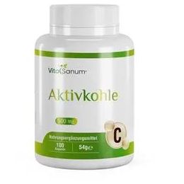 VitaSanum®- Aktivkohle 500 mg 100 Kapseln 100 St