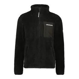 alife and kickin Sweatjacke ALIFE & KICKIN "Herren JayAK G", Herren, Gr. XXL, schwarz (moonless), 100% Polyester, Sweatjacken