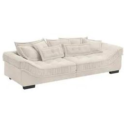 Big-Sofa Inosign "Diwan II DuraFlex" Sofas Gr. B/H/T: 300cm x 67cm x 121cm, Microfaser, beige (novaclean avanti 4 ecru) DuraFlex-Kaltschaumpolsterung, bis 140 kg, Bezugsqualitäten