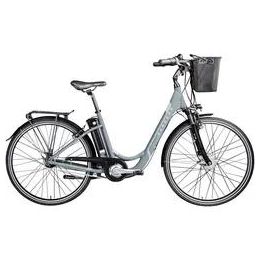 Zündapp E-Bike ZÜNDAPP "Z517" E-Bikes Gr. 48cm, 28 Zoll (71,12cm), grau (basaltgrau) E Bike Damenfahrrad 28 Zoll 155 - 190 cm mit 7 Gang Nabenschaltung