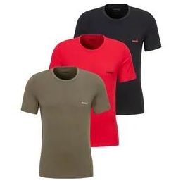 HUGO BOSS T-Shirt HUGO UNDERWEAR Gr. XXL, bunt (open miscellaneous 985) Herren Shirts mit Rundhalsausschnitt