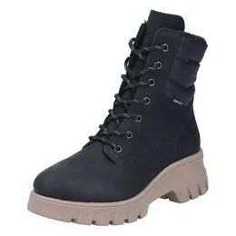 Plateaustiefelette Rieker Gr. 36, schwarz Damen Schuhe Winterboots, Stiefelette mit wasserabweisender RiekerTEX-Membran