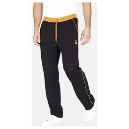 Jogginghose Jan Vanderstorm "Jogginghose RENTIUS" Gr. 7XL, schwarz, Herren, Obermaterial: 100% Baumwolle CO., Hosen