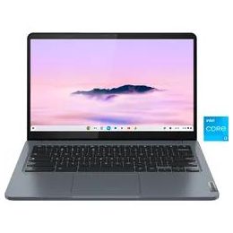 Lenovo Chromebook "Ideapad Slim 3 Chromebook Plus Intel Core i3-N305 8GB RAM", grau, 8 GB RAM 128 GB SSD, Core i3, ChromeOS, Notebooks