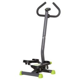 HOMCOM Stepper Fitness Swing Stepper mit LCD-Schirm bis 100 kg 55 x 44 x 108 cm