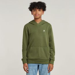 G-Star Raw Kids Hooded Sweatshirt Unbrushed - Grün - jungen