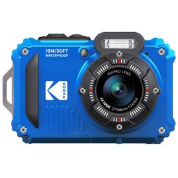 Kompakt Kamera PixPro WPZ2 - Blau + Kodak PixPro Zoom Optique x4 Wide 27-106mm f/3.0-6.6 f/3.0-6.6