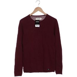 Tom Tailor Denim Herren Pullover, bordeaux, Gr. 46