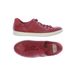 Ecco Damen Sneakers, rot, Gr. 38