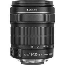 Canon EF-S 18-135 mm F3.5-5.6 IS STM 67 mm Filtergewinde (Canon EF-S Anschluss) schwarz