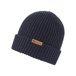 Ziener Strickmütze »INDRI hat« navy none none trendige, dreifarbige Strickmütze