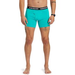 Quiksilver Boxer &raquo;Core Super Soft&laquo; Green S S Stoff: BaumwollStoff