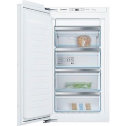 Bosch Einbaugefrierschrank 6 »GIN31ACE0« 102, 1 cm hoch 55, 8 cm breit weiß Der NoFrost Gefrierschrank mit elektronischer Temperaturregelung: lässt...