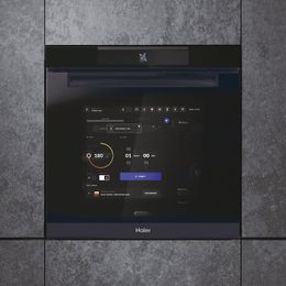 Haier Einbaubackofen »HWO60SM6C2BHD« mit 2-fach-Teleskopauszug Smarter Bewegungssensor schwarz