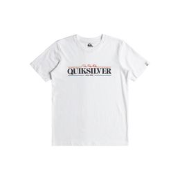 Quiksilver T-Shirt »Gradient Line« White Stoff: Baumwoll-Jersey-Stoff [160 g/m2]