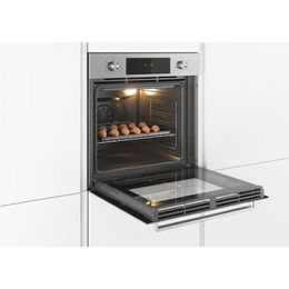 Candy Einbaubackofen »FCT615X DE« Aquactive Reinigung silberfarben