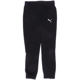 Puma Herren Stoffhose, schwarz, Gr. 128