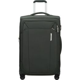 Weichgepäck-Trolley Samsonite "RESPARK, 67 cm" Gr. B/H/T: 43 cm x 67 cm x 29 cm 82 l, grün (forest green) Koffer Reisekoffer Aufgabegepäck Reisegepäck mit Volumenerweiterung