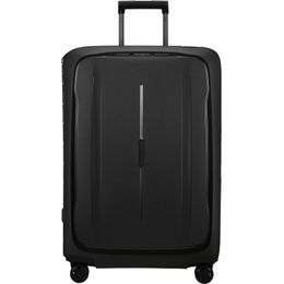 Hartschalen-Trolley Samsonite "ESSENS 75" Gr. B/H/T: 52cm x 75cm x 33cm 111 l, grau (graphite), Polypropylen, Strukturmuster, Koffer, Reisekoffer Hartschalenkoffer Koffer für Flugreisen TSA-Schloss