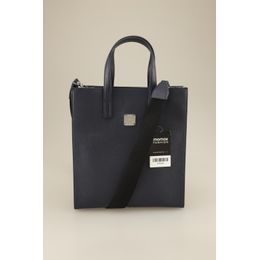 MCM Damen Handtasche, marineblau, Gr.