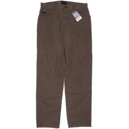 Brax Herren Stoffhose, braun, Gr. 33