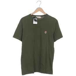 Maison Kitsuné Maison Kitsune Herren T-Shirt, grün, Gr. 52