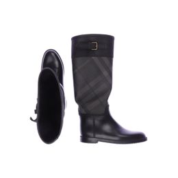 Burberry Damen Stiefel, grau, Gr. 38