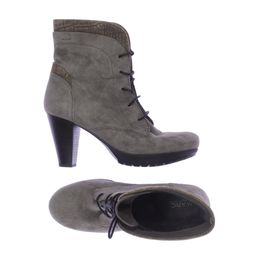 Marc Shoes Damen Stiefelette, grau, Gr. 40