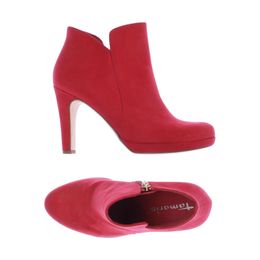 Tamaris Damen Stiefelette, rot, Gr. 37