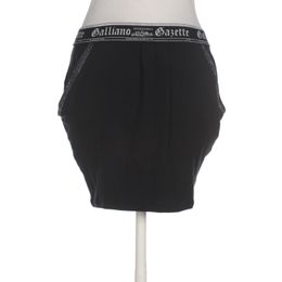 John Galliano Damen Rock, schwarz, Gr. 25