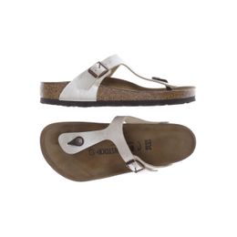 Birkenstock Damen Sandale, cremeweiß, Gr. 38