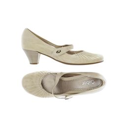 Gabor Damen Pumps, beige, Gr. 7