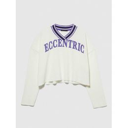 Sisley Longsleeve in Blau/ Creme - 82% | Gr&ouml;&szlig;e 122 | Kinder-longsleeves