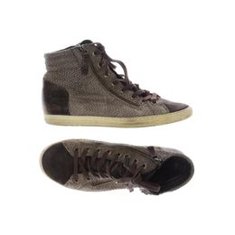 Paul Green Damen Sneakers, braun, Gr. 6