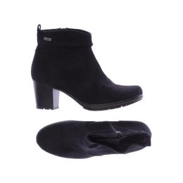 Jana Damen Stiefelette, schwarz, Gr. 38