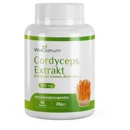 VitaSanum® - Cordyceps Extrakt (Cordyceps sinensis (Berk) Sacc.) 500 mg 60 Kapseln 60 St