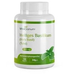 VitaSanum®- Heiliges Basilikum (Holy Basil) (Tulsi) 500 mg 100 Kapseln 100 St