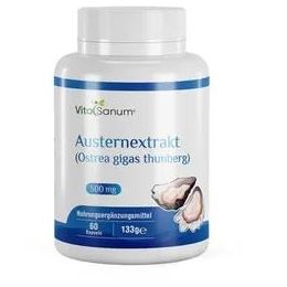 VitaSanum®- Austernextrakt (Ostrea gigas thunberg) 500 mg 60 Kapseln 60 St