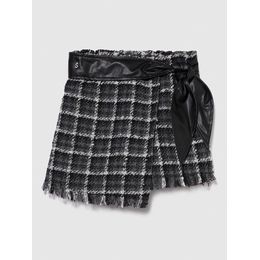 Sisley Shorts in Schwarz/ Weiß - 77% | Größe 122 | Kinderhosen