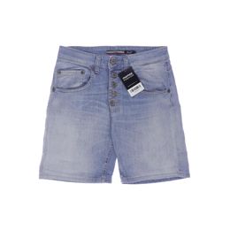 PLEASE Damen Shorts, blau, Gr. 36